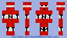 TNT Man Minecraft Skin