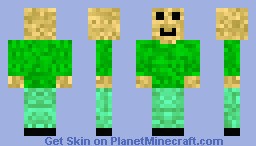 Pixelated Random Minecraft Guy Minecraft Skin