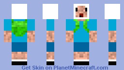 fin skin 3d ears Minecraft Skin