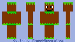 dirt man skin!!! Minecraft Skin