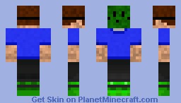 Slime mask Minecraft Skin