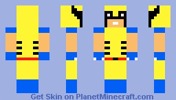 Original Wolverine Minecraft Skin