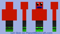 The Amazing Red MAN! Minecraft Skin