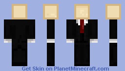Slender Man Minecraft Skin