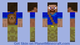 adventure steve Minecraft Skin