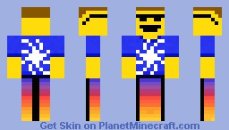 galaxy man! Minecraft Skin