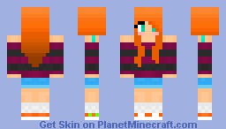 fall girl Minecraft Skin