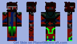 The Animal in the cage Minecraft Skin