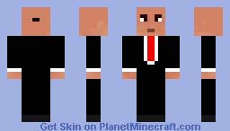 Agent 47 Minecraft Skin