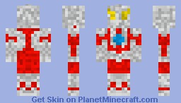 Ultraman skin Minecraft Skin