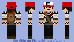 Pokemon Trainer Minecraft Skin