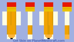Pencil Minecraft Skin