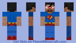 evil superman Minecraft Skin