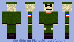 (Russian) soldier Minecraft Skin