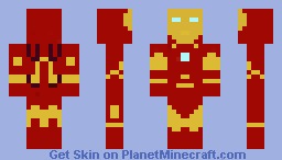 Iron Man Minecraft Skin