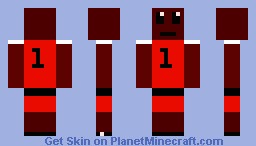 Derrick Rose Minecraft Skin