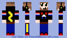 the dutch storm Minecraft Skin