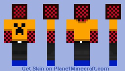 Cubic Man Minecraft Skin