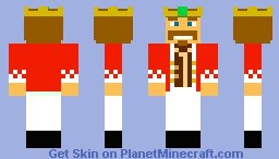 (Fallen Kingdom) King Minecraft Skin