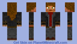 Long-haired Rocker Minecraft Skin