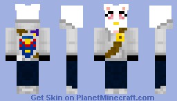 Steve has a moustache Minecraft Skin
