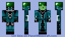 Galactic Slime Minecraft Skin