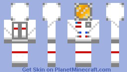 Astronaut Minecraft Skin