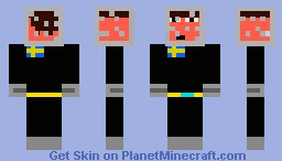 Sweedish Astronaut Minecraft Skin