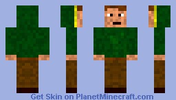Jacob - The treehugger (looks better in 3D) Minecraft Skin