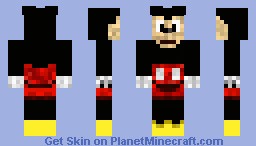 Mickey Mouse Minecraft Skin