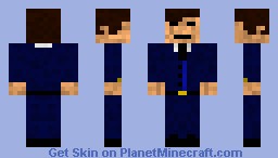 Bruce Wayne (BATMAN SERIES) Minecraft Skin