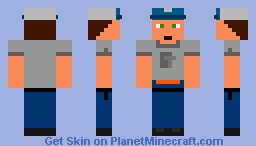 Ellis from L4D2 Skin Minecraft Skin
