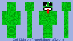 the crazy frog Minecraft Skin