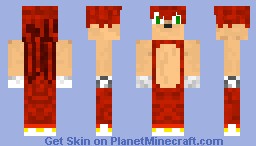 Knuckles Minecraft Skin