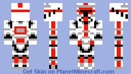 Clone Trooper - Red (Delta) Minecraft Skin