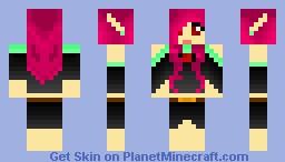 Blood elf river guardian girl Minecraft Skin