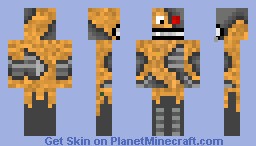 Twisted Reality Skin Contest; Cyborg Mutation Minecraft Skin
