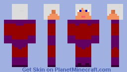 The Classic Magneto (No Helmet) (No Cape) Minecraft Skin