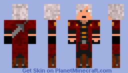 Dante (Devil May Cry 4) Version Minecraft Skin