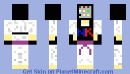 Nk sparrer purple belt Minecraft Skin