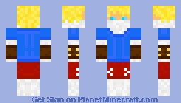 Singed Surfer Minecraft Skin
