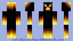 Fire Demon Minecraft Skin