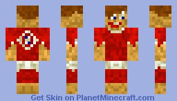 Football man Minecraft Skin