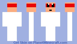 floating ghost head Minecraft Skin