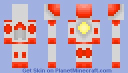 Astronaut Mars Reactor Minecraft Skin