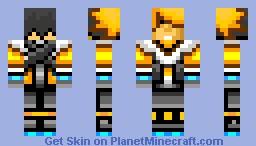 Gold Boy Minecraft Skin