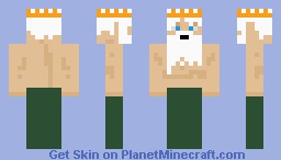 Poseidon [Sea God] [Underwater Contest Entry] Minecraft Skin