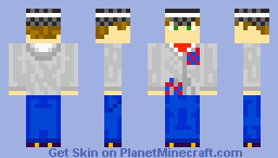 Fedora Guy Minecraft Skin