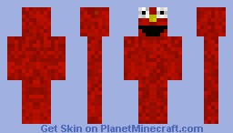 Elmo Minecraft Skin