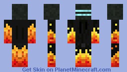 FIRE!!! Minecraft Skin